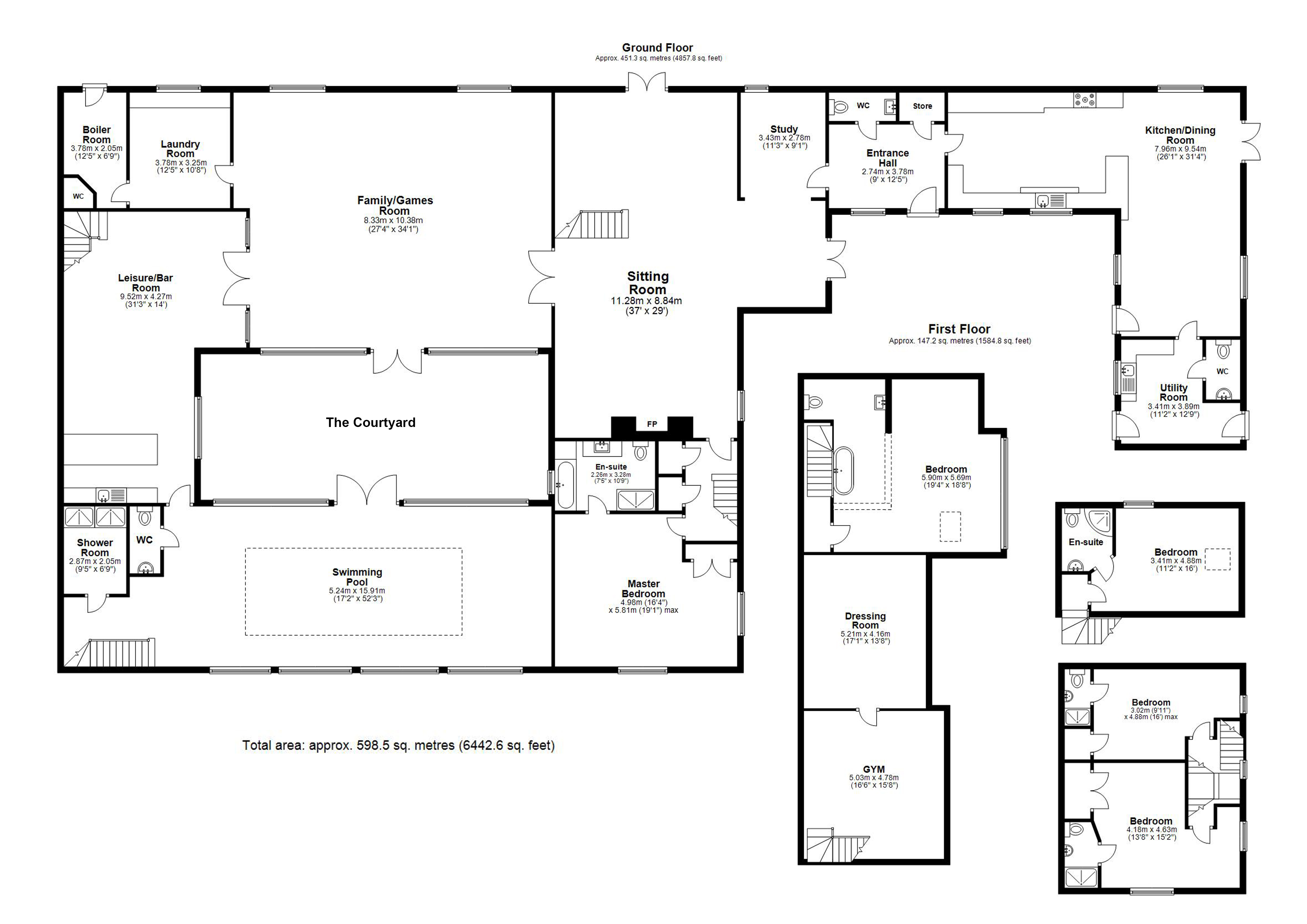 Cold Christmas Lane, Thundridge, Ware SG12, 5 bedroom detached house ...