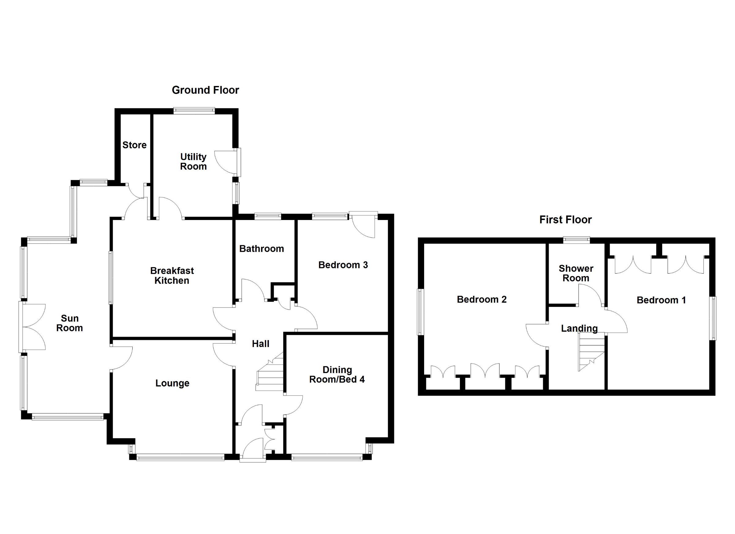 St Pauls Drive, Scotforth, Lancaster LA1, 4 bedroom bungalow for sale ...