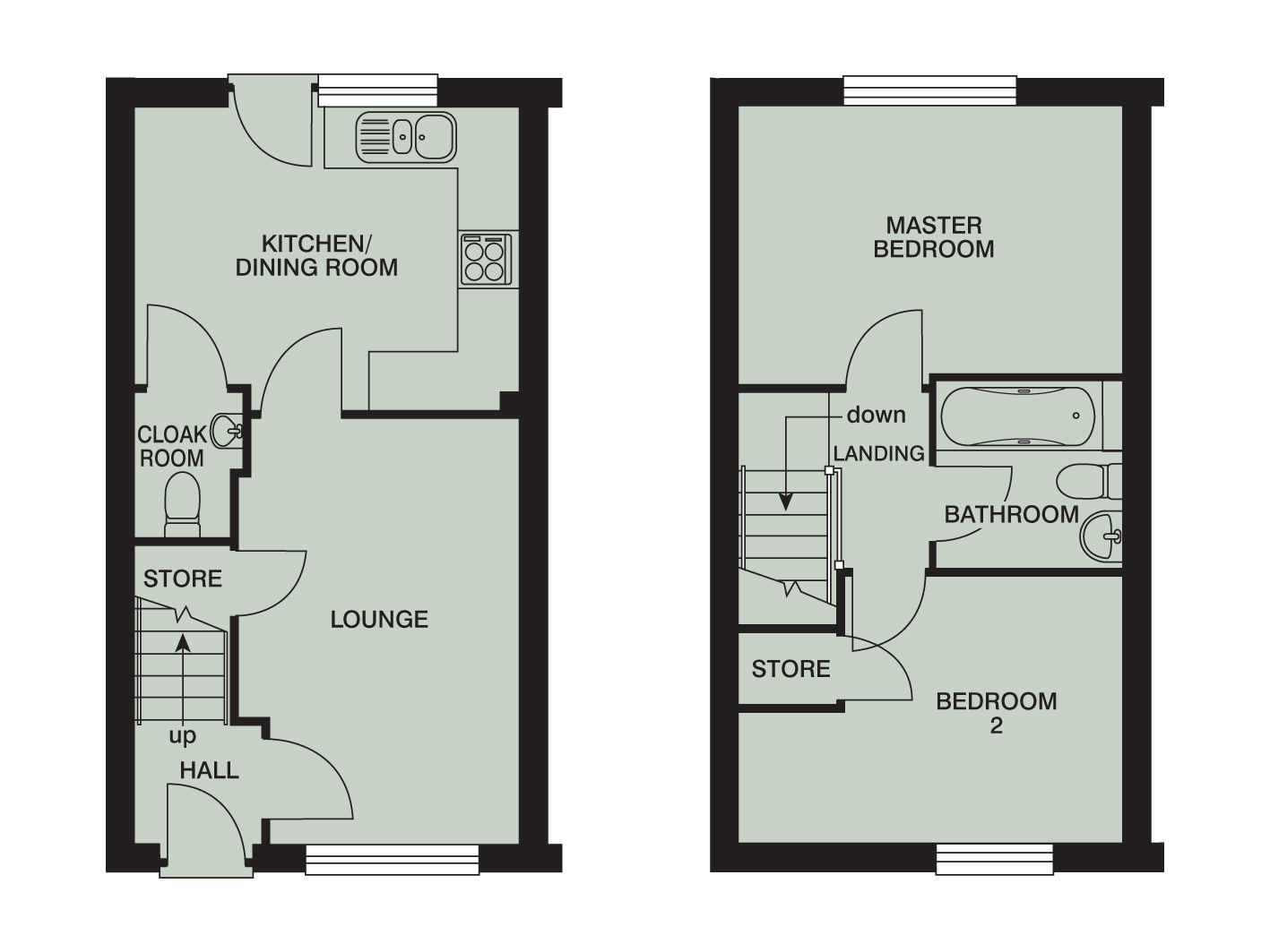 Maple Grove, Ivybridge PL21, 2 bedroom semi-detached house for sale ...