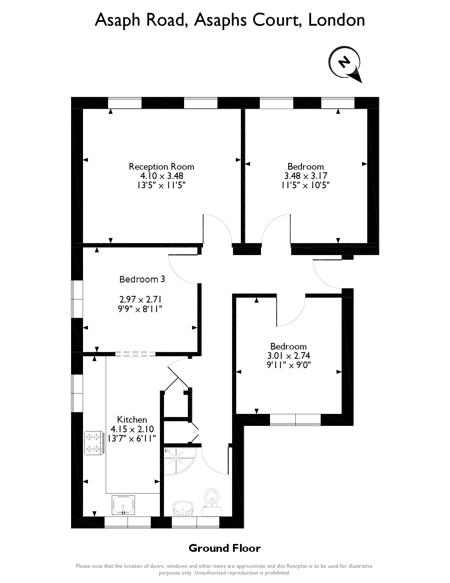 3 bed flat for sale in Flat, St Asaph Road, London SE4 - Zoopla