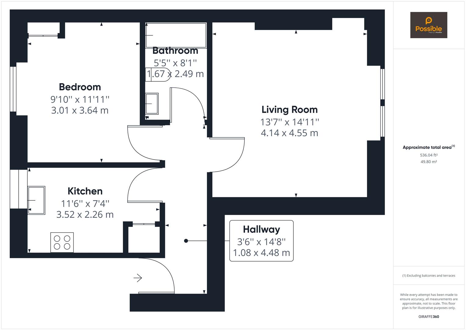 38E, Friar Street Perth PH2, 1 bedroom flat for sale - 64274610 ...