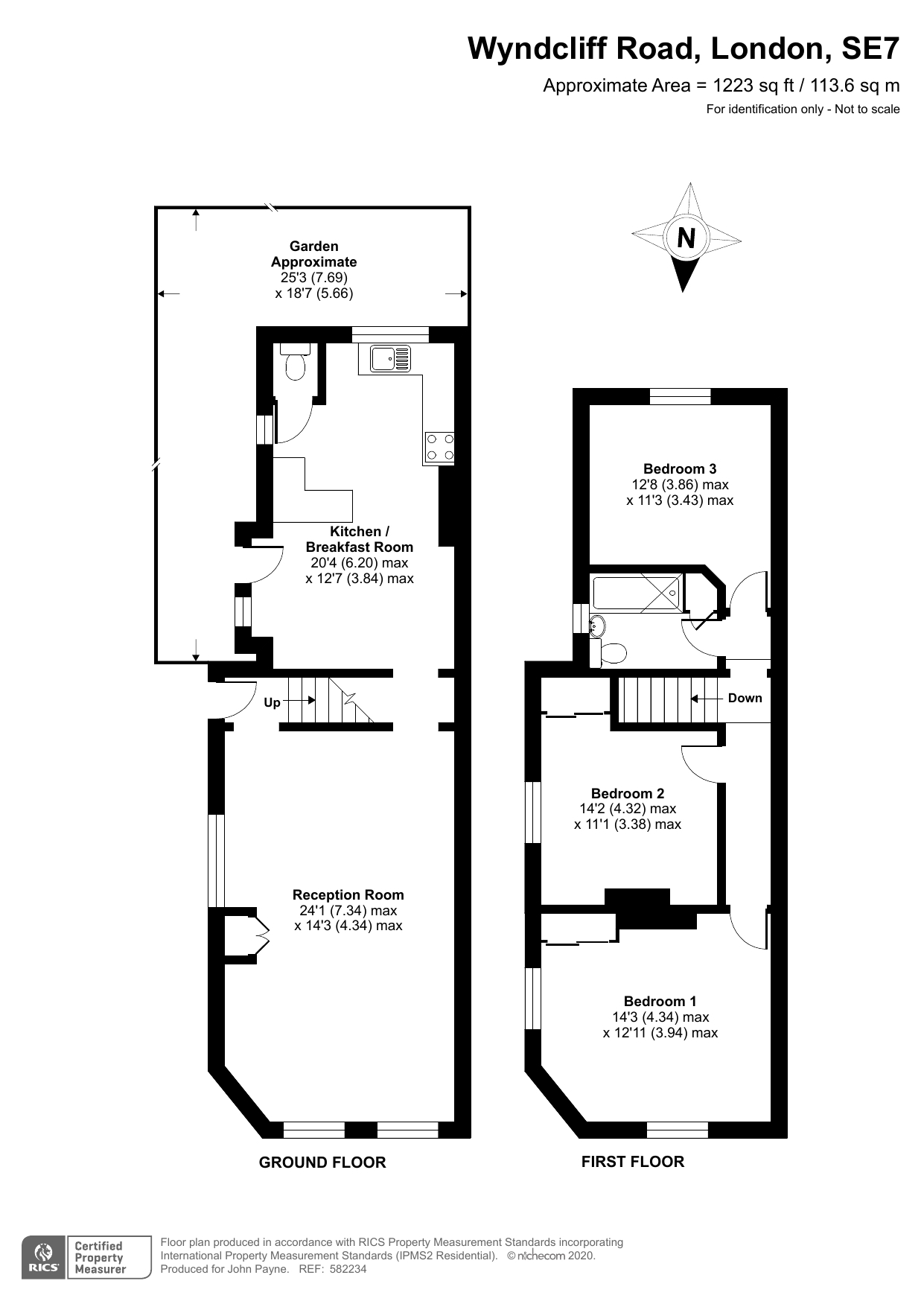 Wyndcliff Road, London SE7, 3 bedroom end terrace house for sale ...