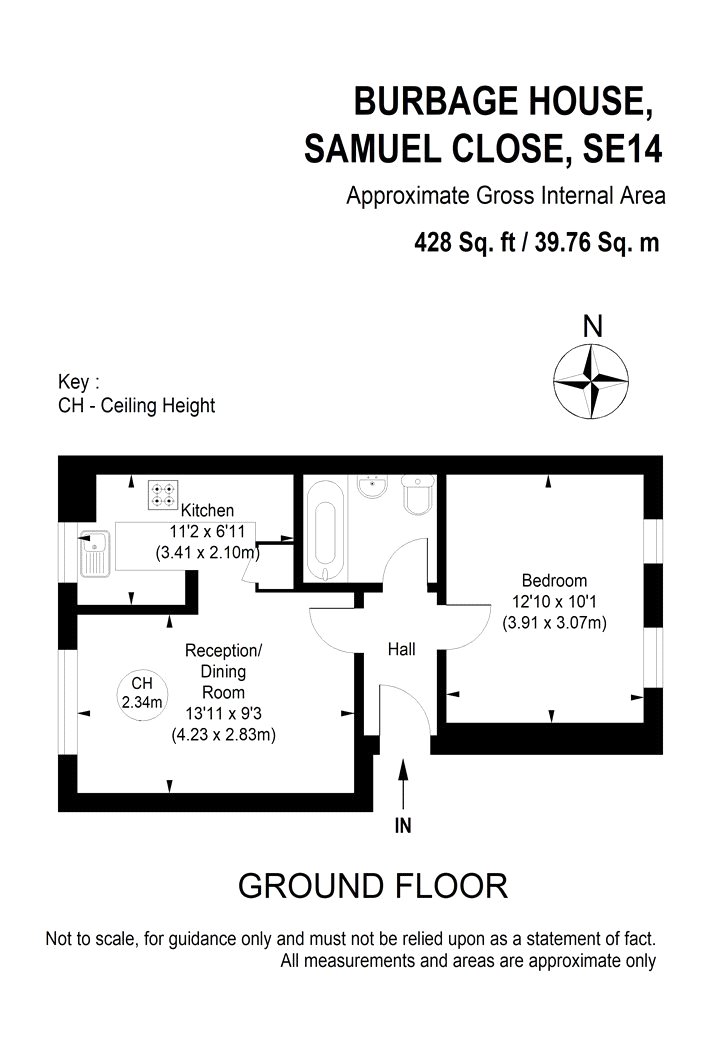Burbage House, Samuel Close SE14, 1 bedroom flat to rent - 66862241 ...