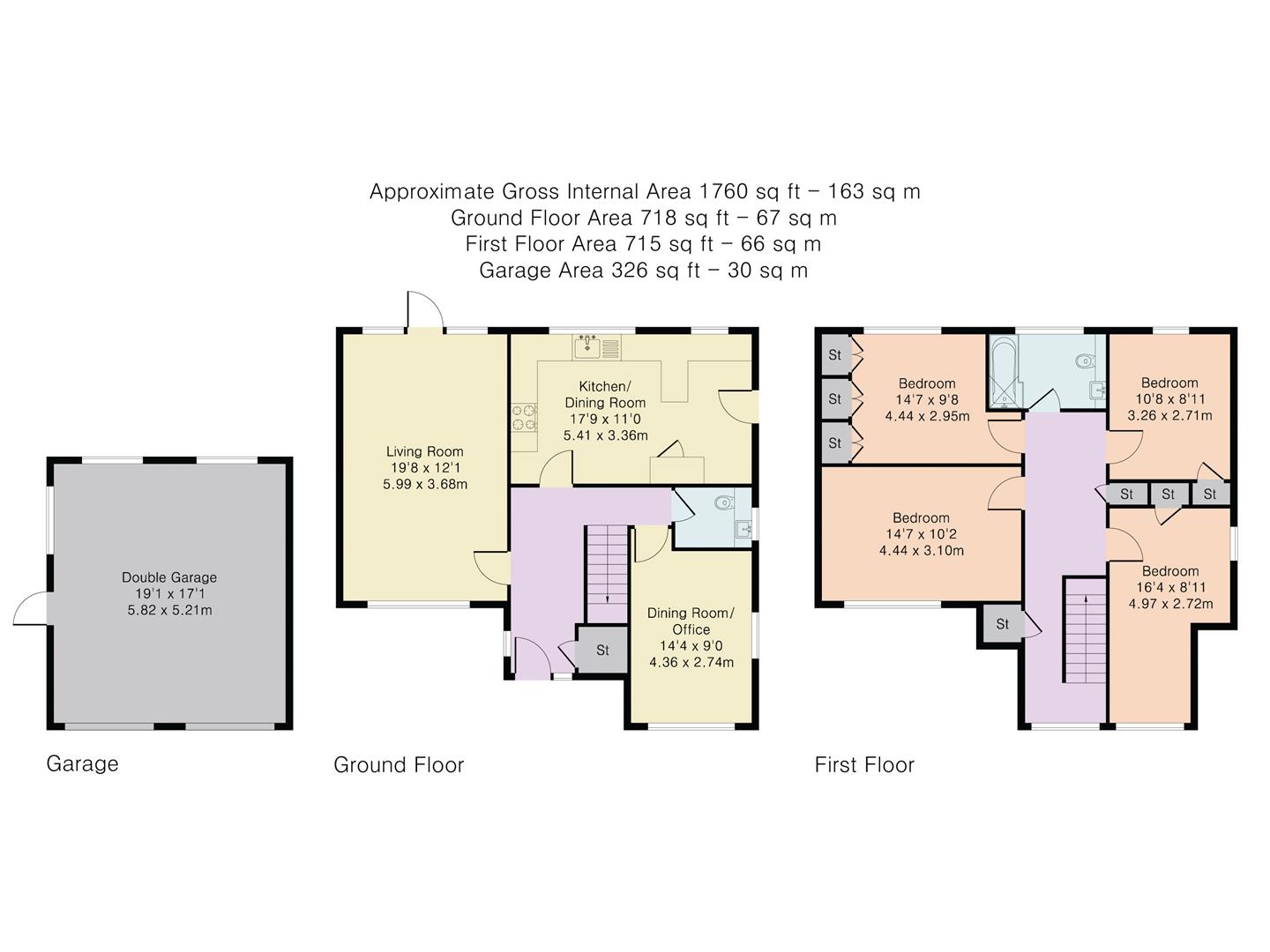 Allison Gardens Purley On Thames Rg8 4 Bedroom Detached House For
