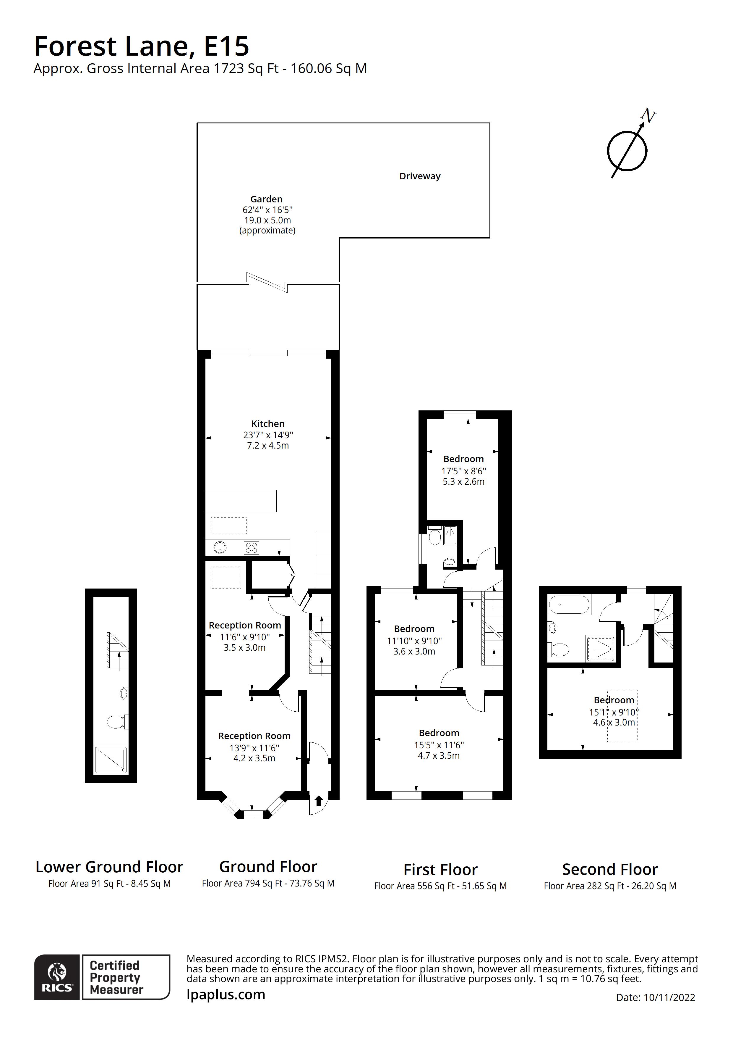 Forest Lane London E15 4 Bedroom Terraced House For Sale 62877721