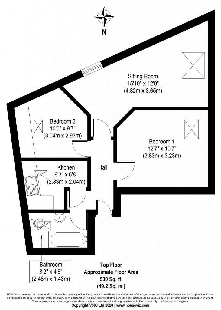 2 bed flat for sale in Mill House, Duck Hill, Ripon, North Yorkshire ...