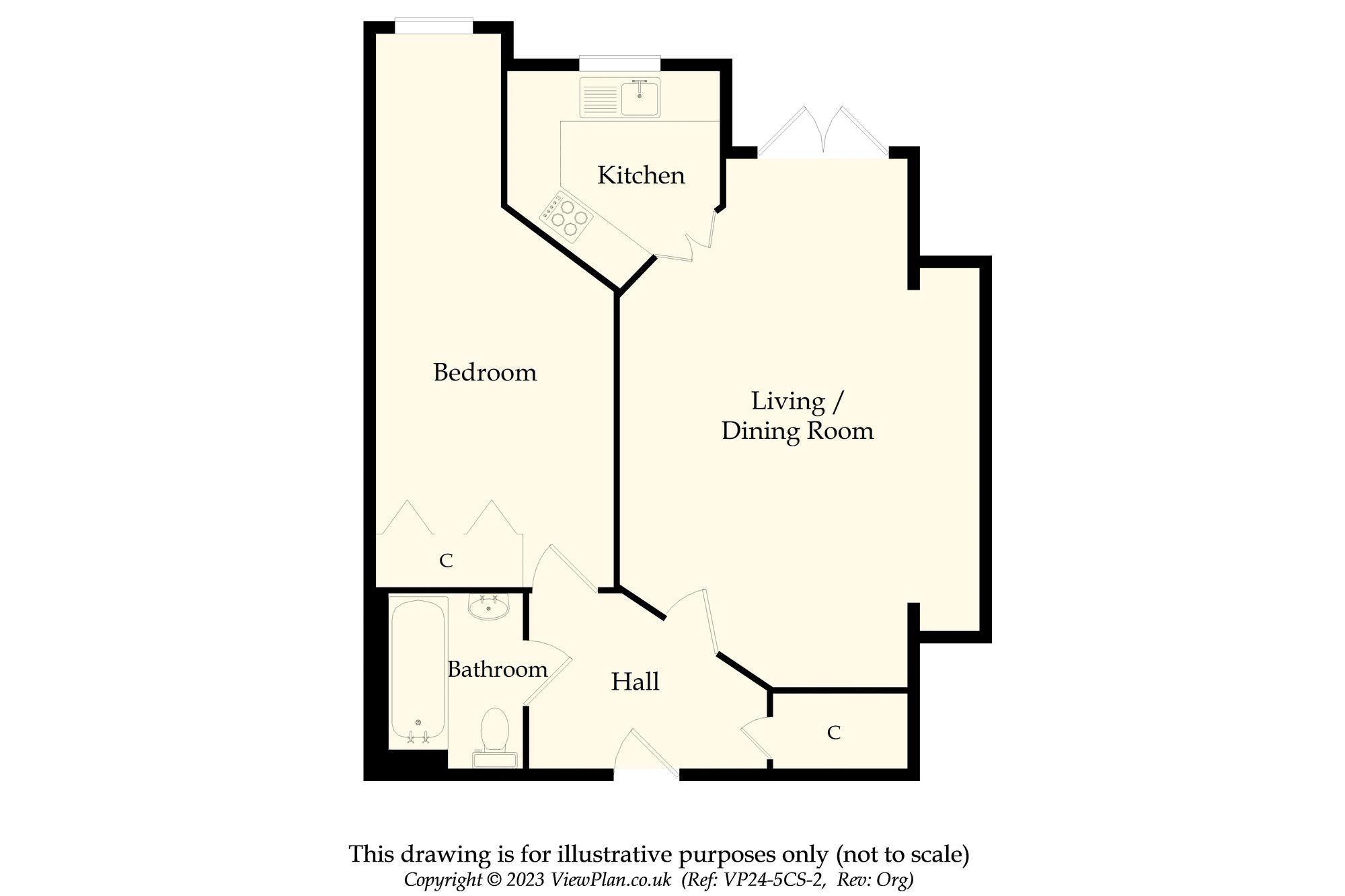 Plymouth Road, Penarth CF64, 1 bedroom property for sale - 64296016 ...
