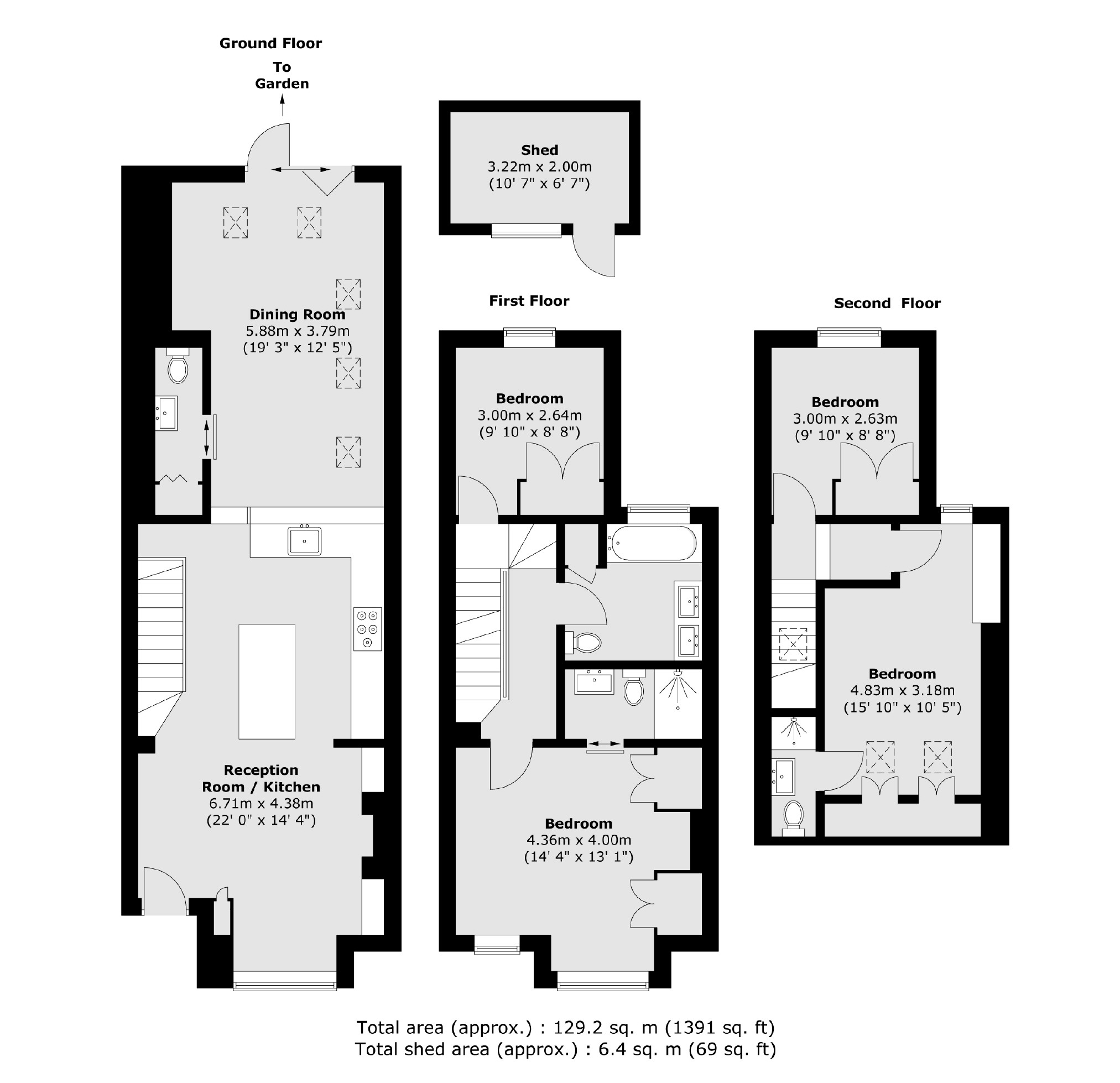 Revelon Road London SE4 4 Bedroom Property For Sale 61781758