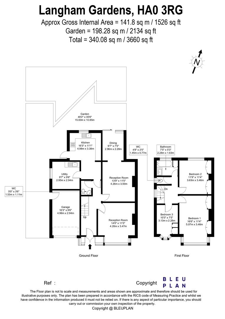 Langham Gardens, Wembley HA0, 3 bedroom semi-detached house for sale ...