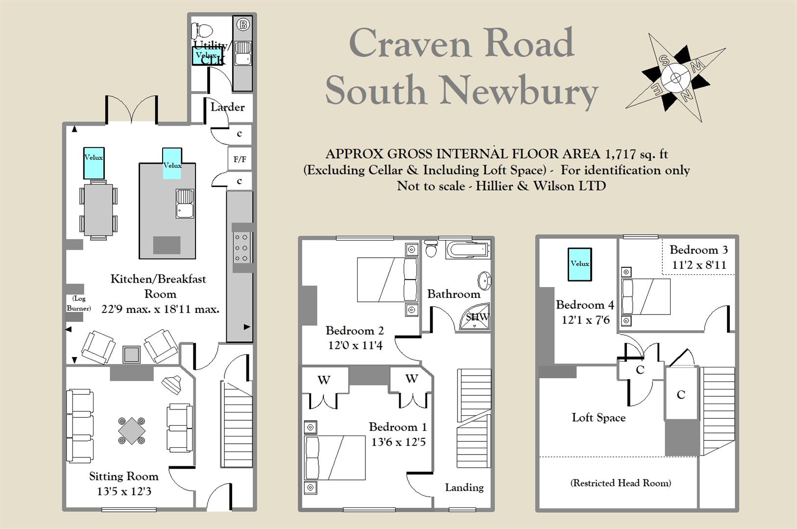 Craven Road, Newbury RG14, 4 bedroom terraced house for sale - 64478606 ...
