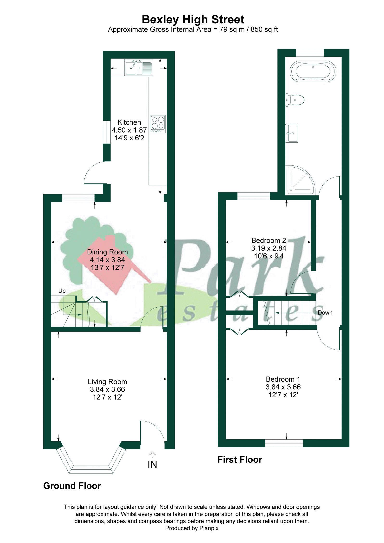 Bexley High Street, Bexley DA5, 2 bedroom terraced house for sale ...