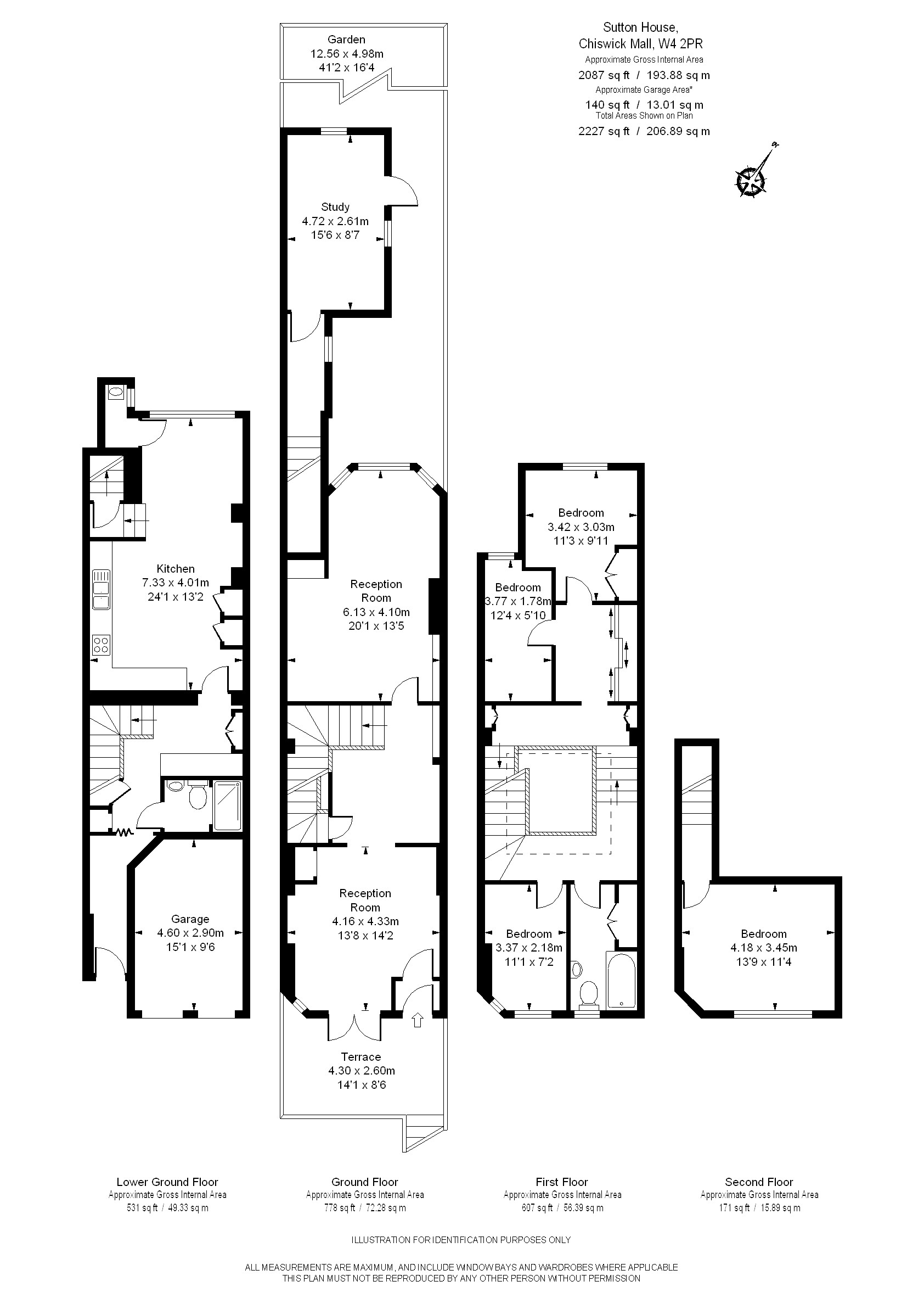 Free property report Sutton House, Chiswick Mall, London, W4 2PR - Chimnie
