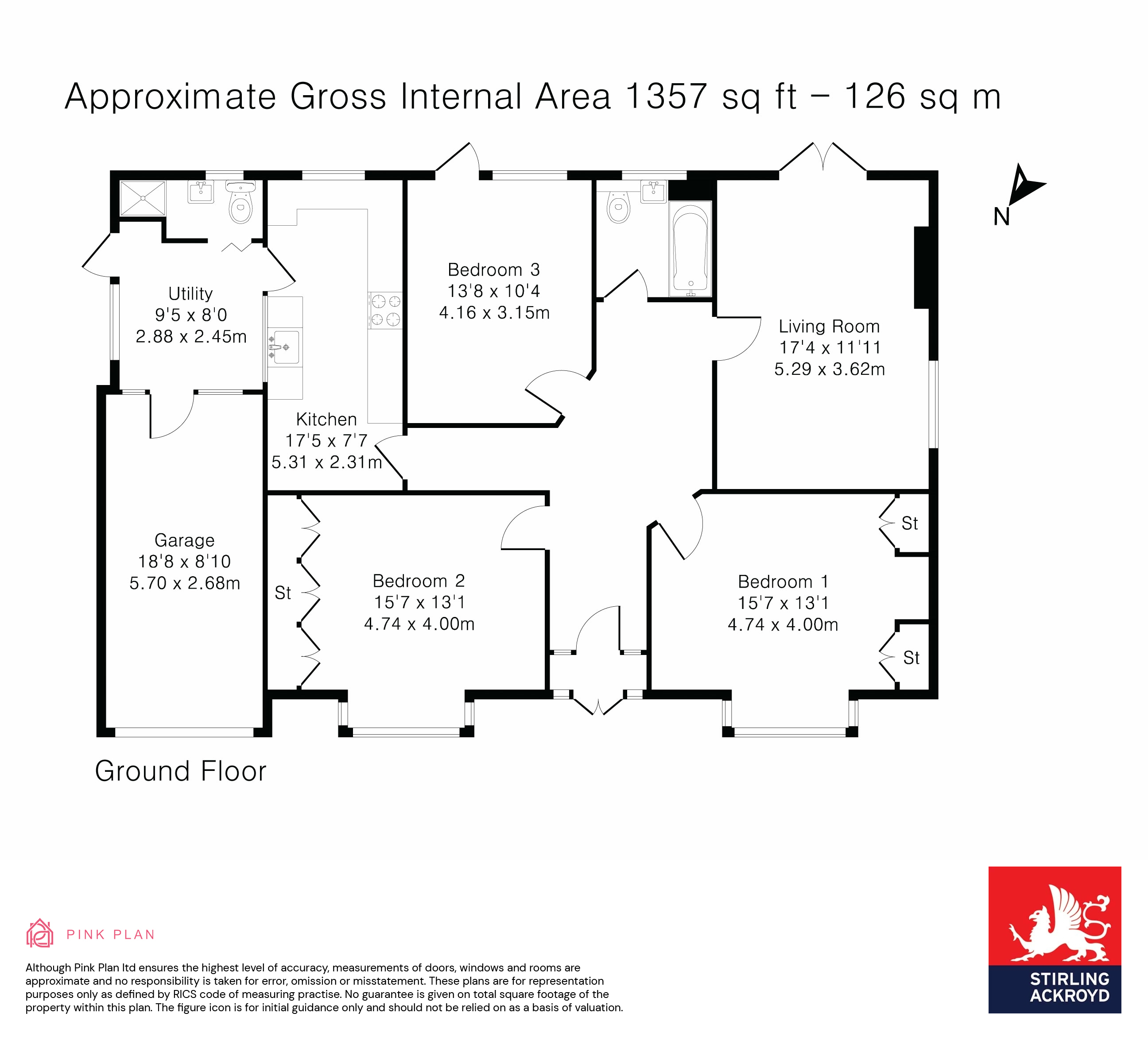 Groveley Road, Sunbury-On-Thames, Surrey TW16, 3 bedroom bungalow for ...