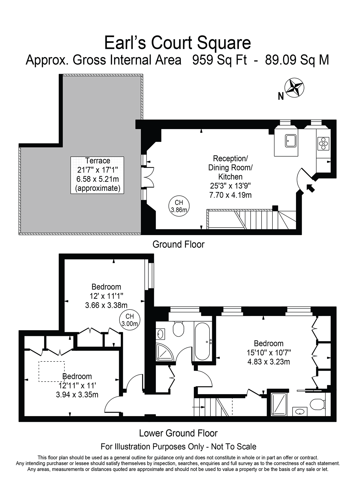 Earl's Court Square, Earl's Court SW5, 3 bedroom flat for sale ...