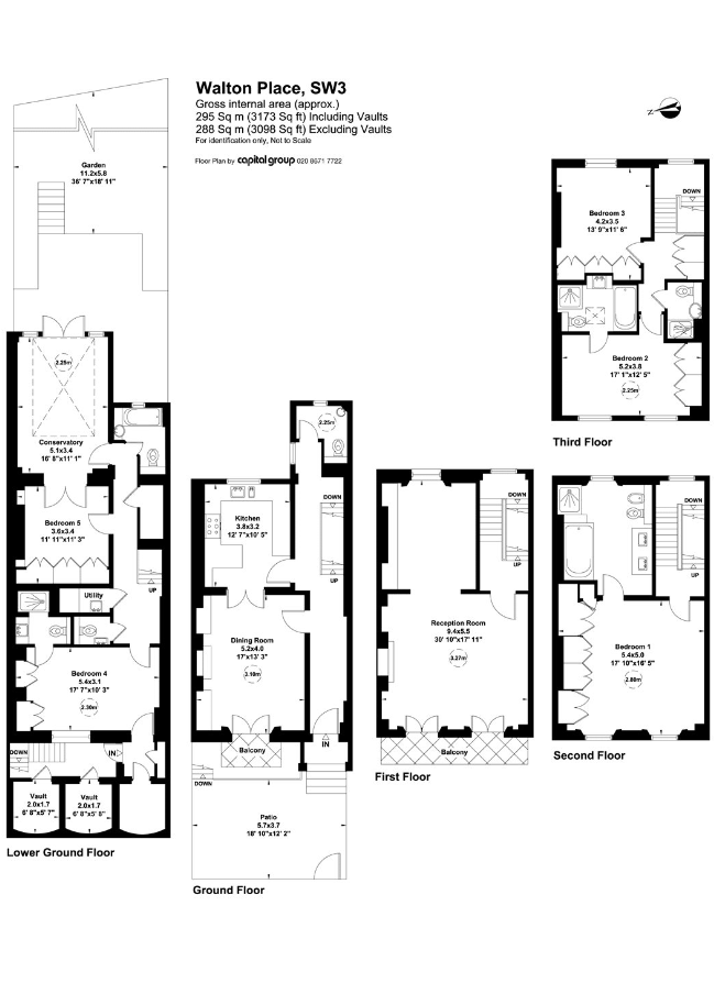 Walton Place, London SW3, 5 bedroom terraced house for sale - 69384180 ...