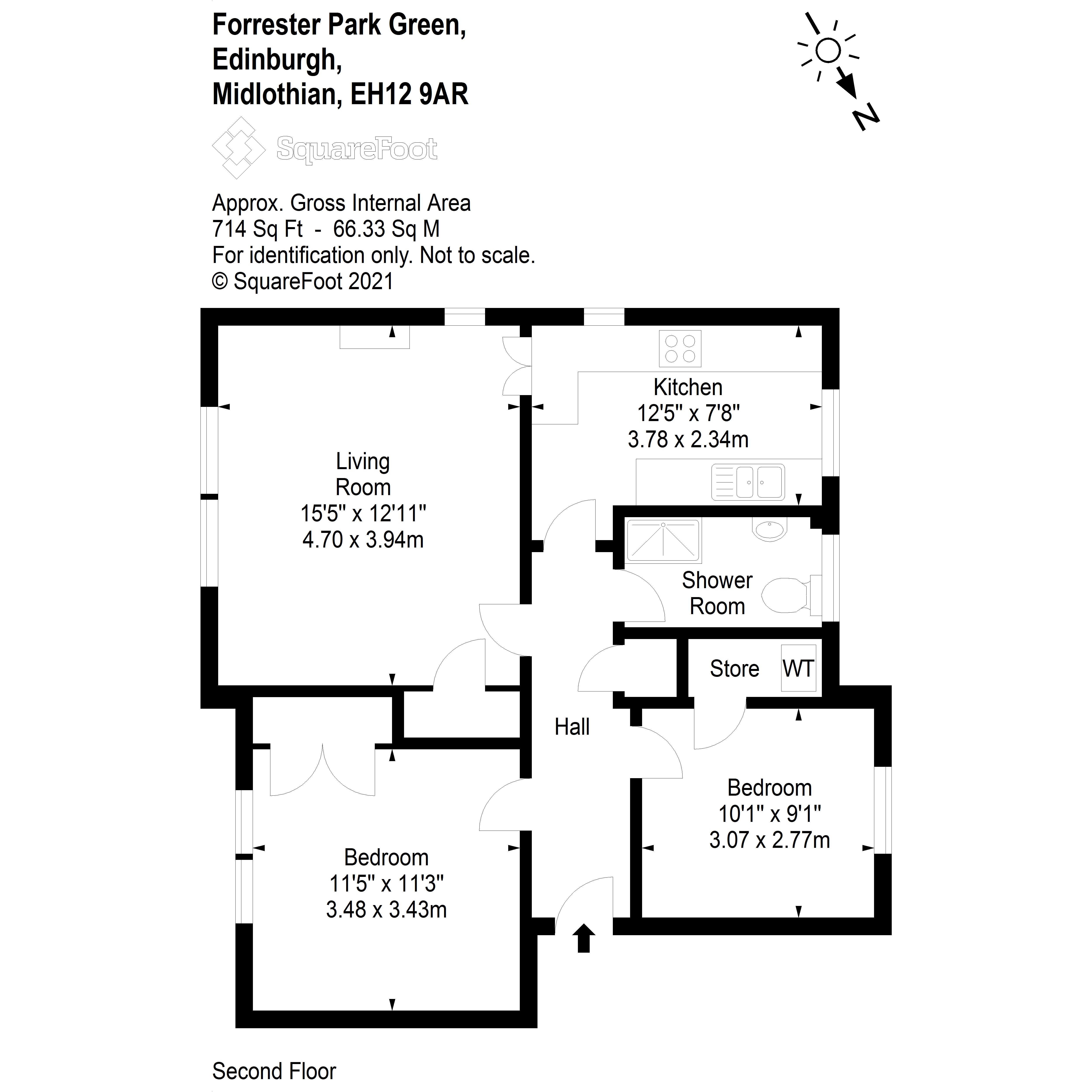 Free property report 1e, Forrester Park Green, Edinburgh, EH12 9AR ...