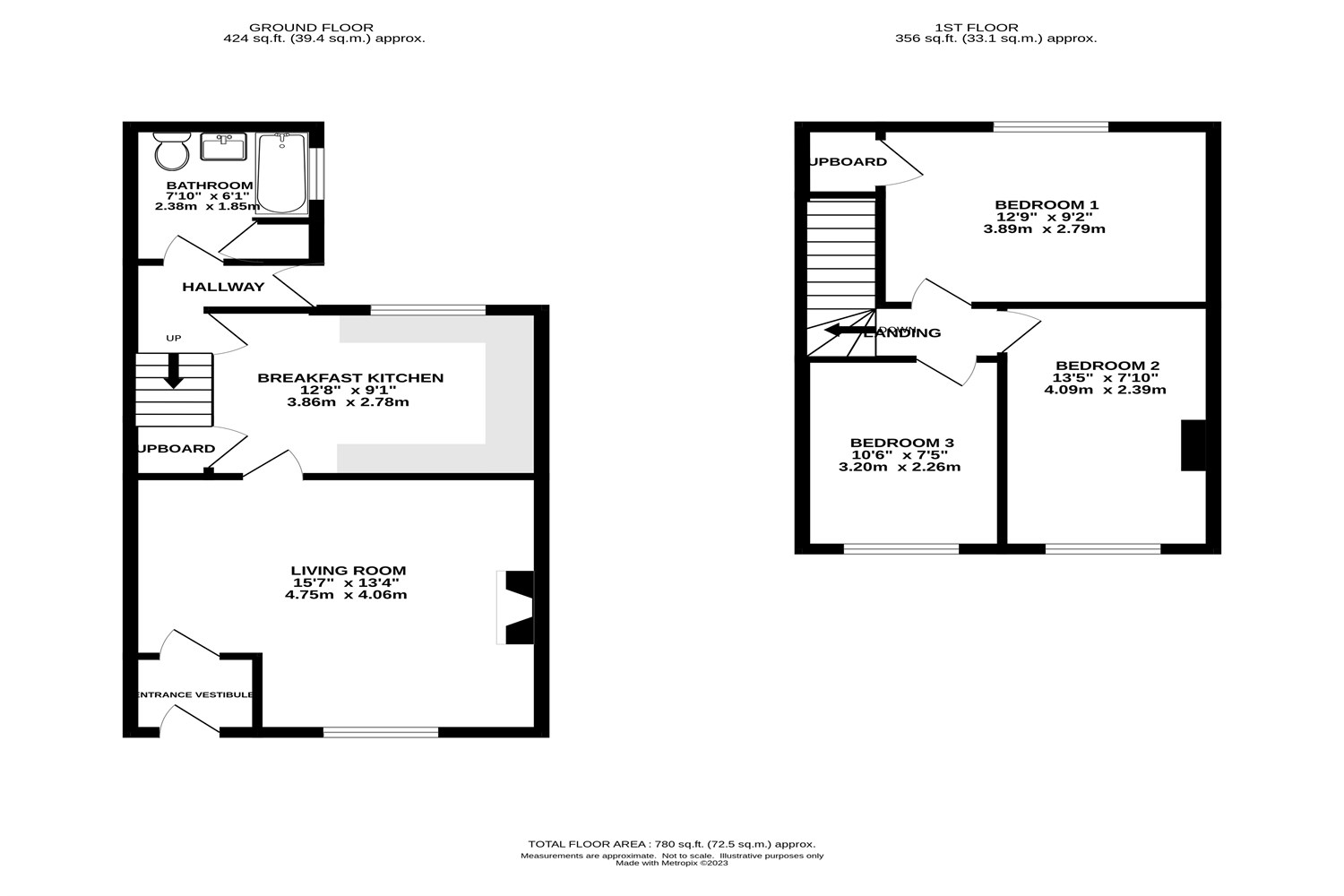 Lock Road, Broadheath, Altrincham WA14, 3 bedroom terraced house for ...