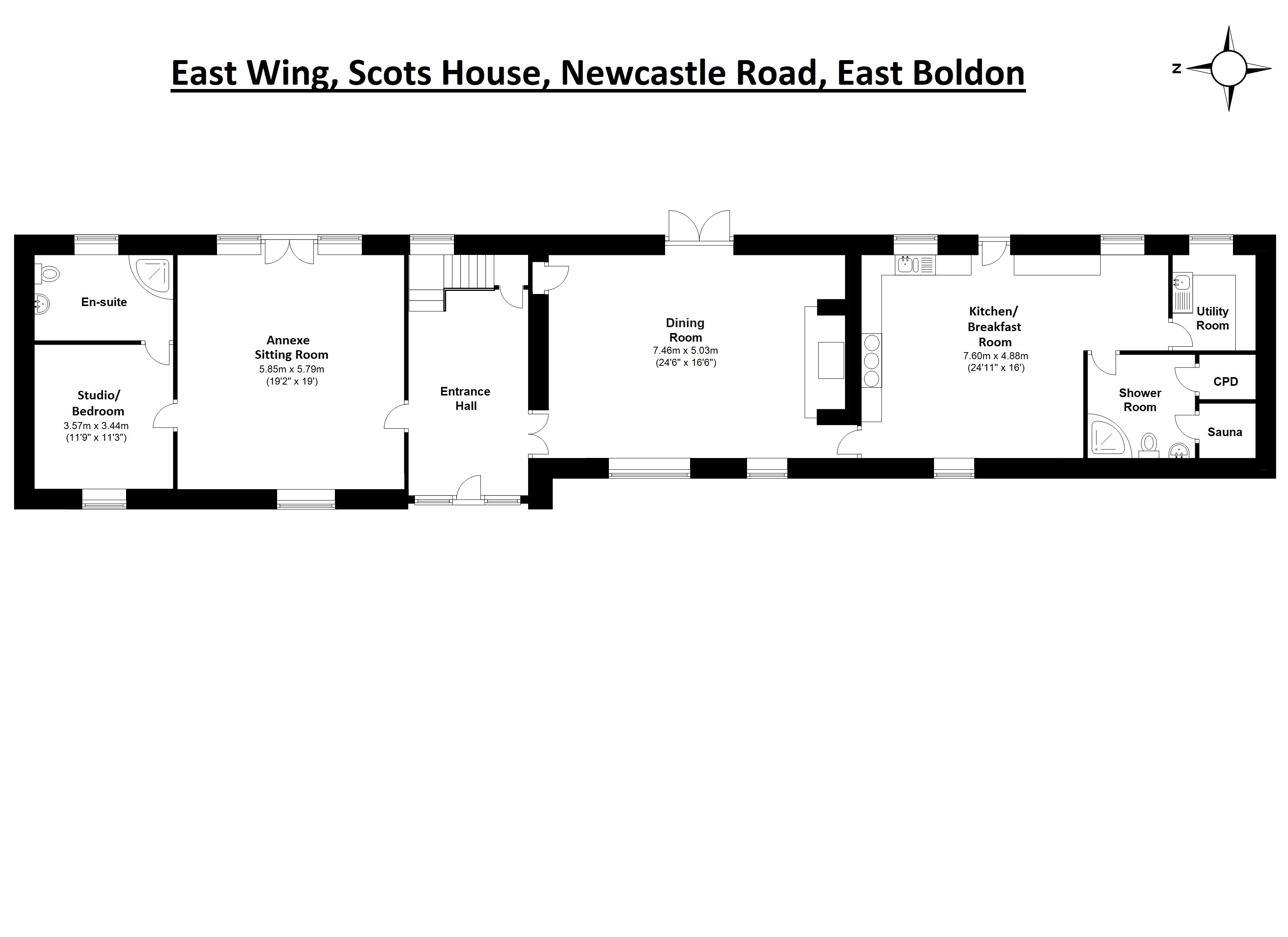 Free property report East Wing, Scotts House, Newcastle Road, West ...