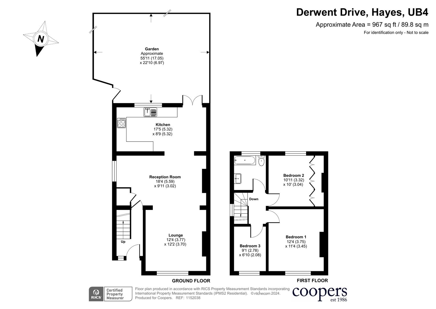 Derwent Drive, North Hayes UB4, 3 bedroom semi-detached house for sale ...
