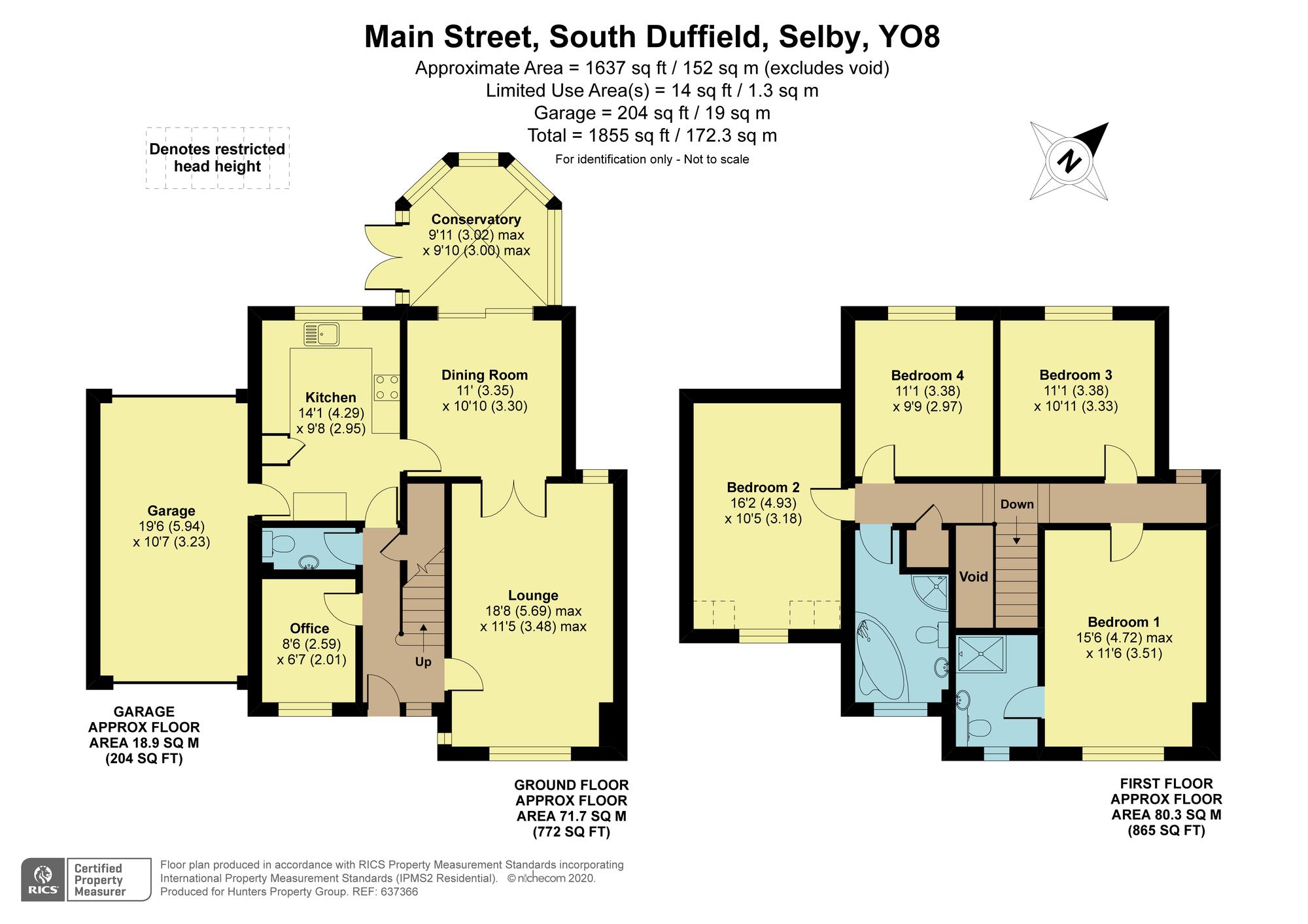 4 bed detached house for sale in The Gables, Main Street, South ...