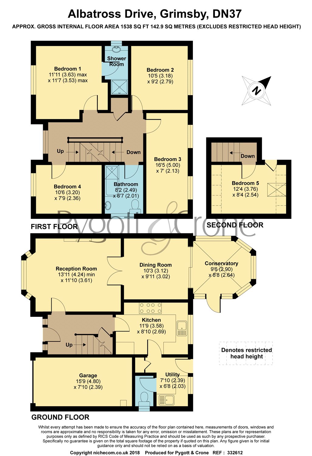 Free property report 22, Albatross Drive, Grimsby, DN37 9PE - Chimnie