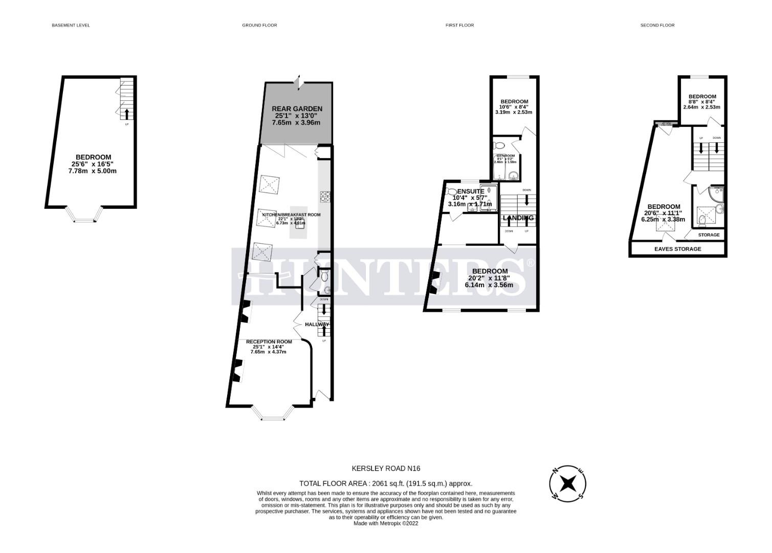 Kersley Road, London N16, 4 bedroom end terrace house for sale ...