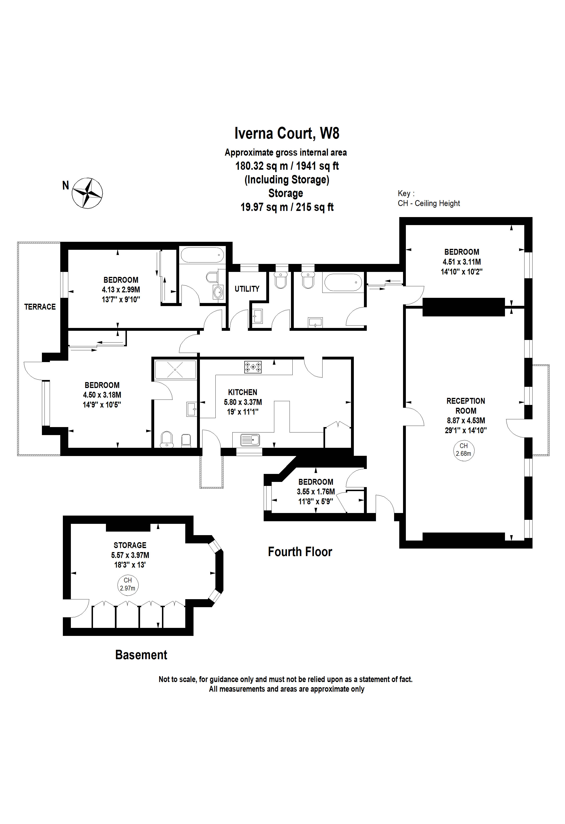 Iverna Court, Kensington, London W8, 3 bedroom flat for sale - 60968166 ...