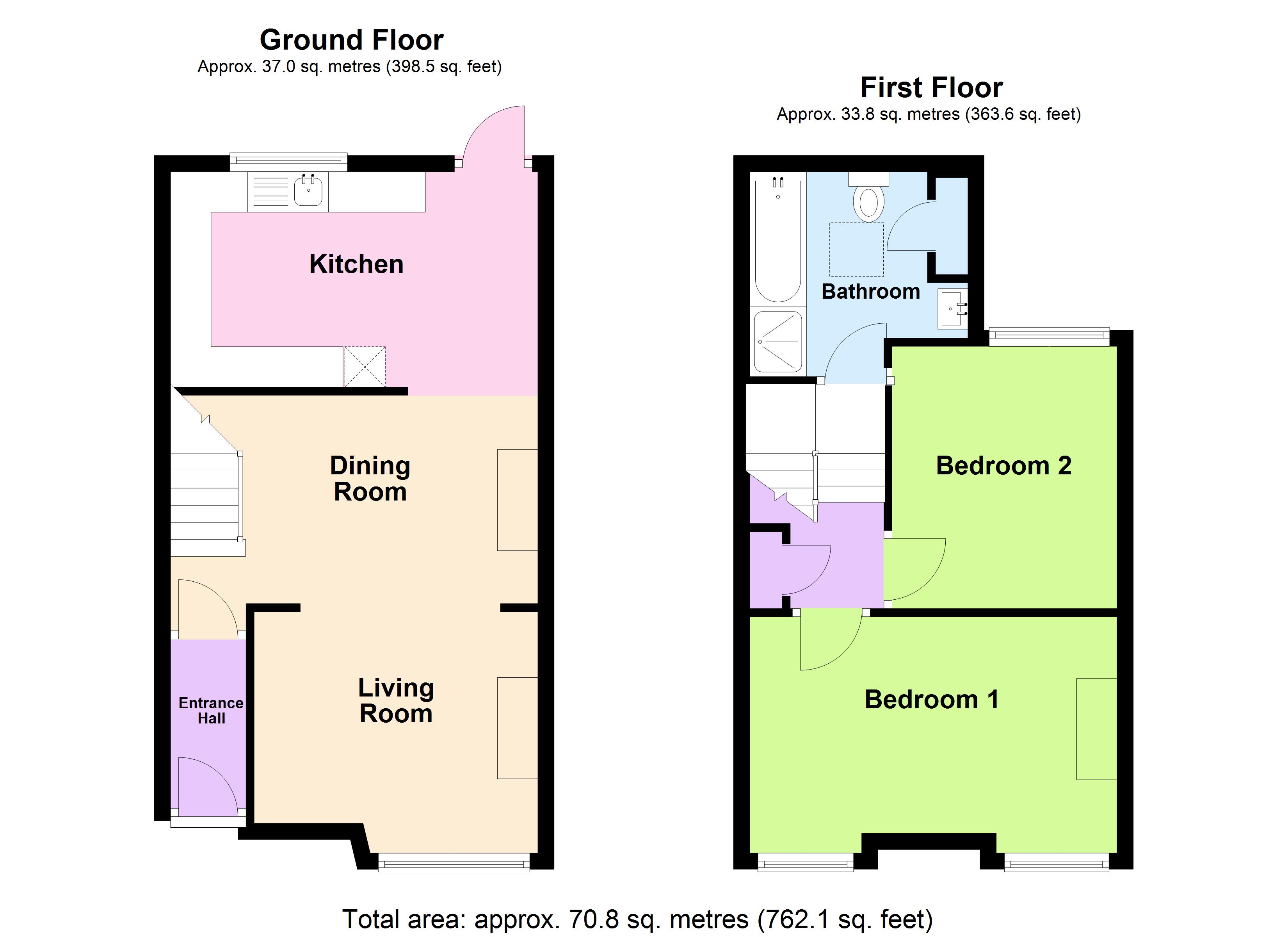Dartmouth Gardens, Milford Haven, Pembrokeshire SA73, 2 bedroom ...