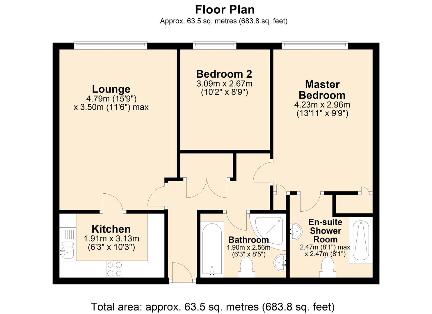 Rectory Lane, Lymm WA13, 2 bedroom flat for sale - 66587811 | PrimeLocation