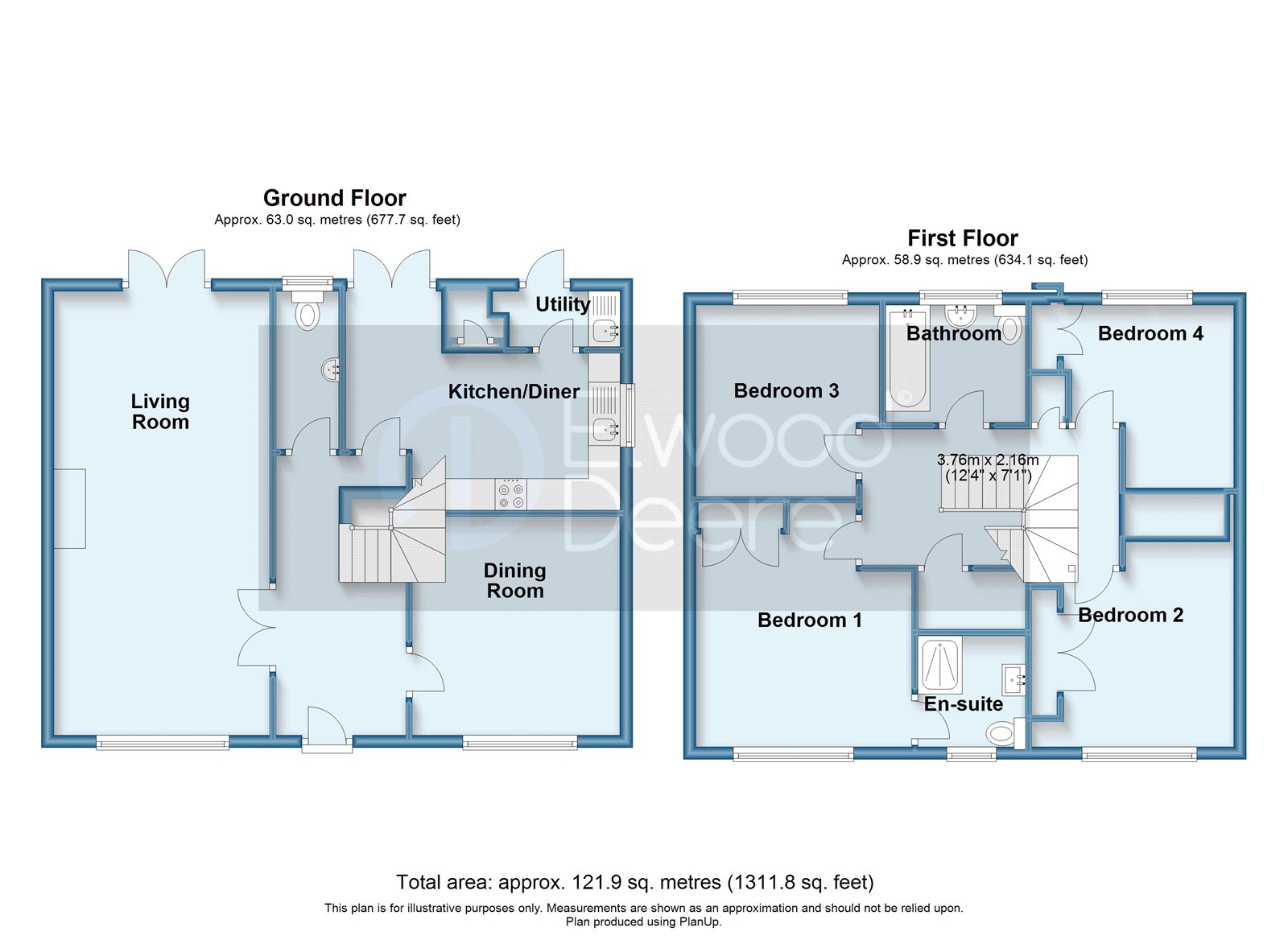 Heol Y Cwrt, North Cornelly, Bridgend CF33, 4 bedroom detached house ...