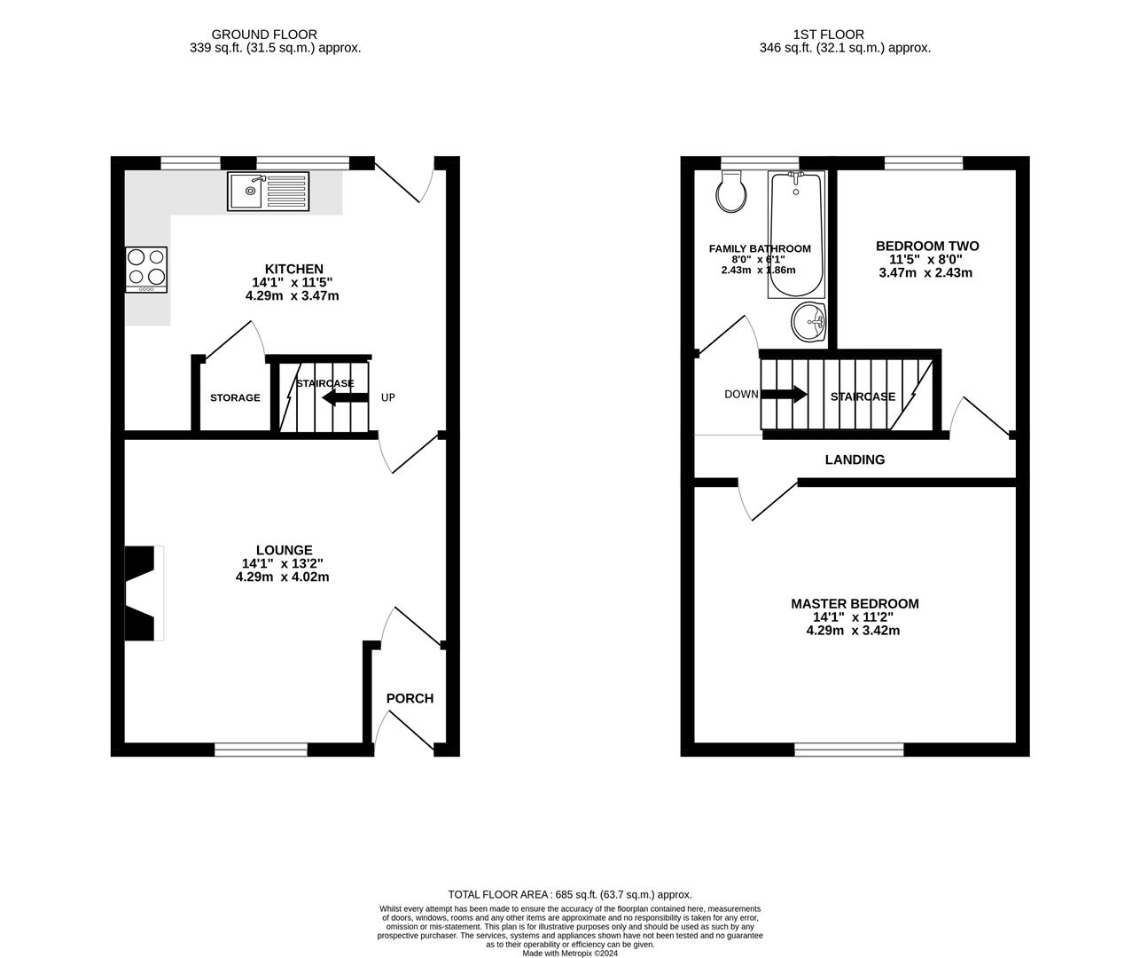 Mounsey Road, Bamber Bridge, Preston PR5, 2 bedroom property to rent ...