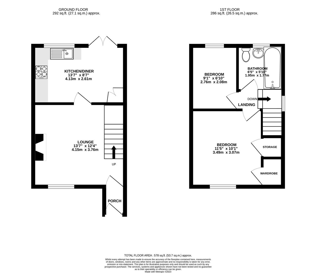 Fernwood Close, Hasland, Chesterfield S41, 2 bedroom terraced house for ...