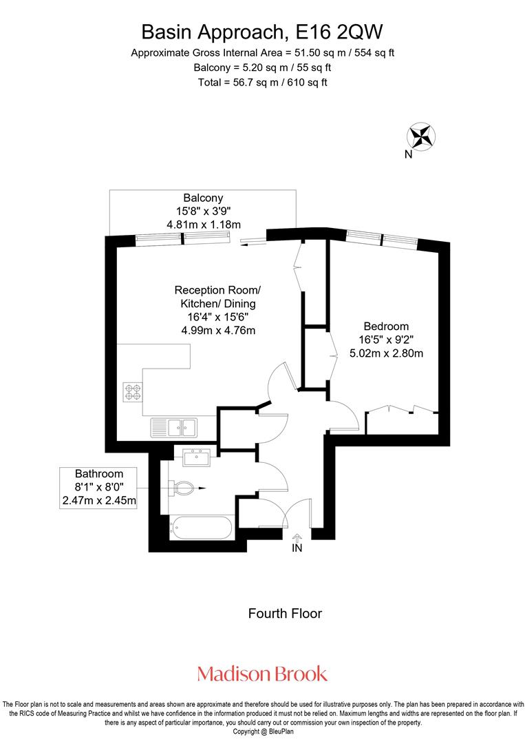 The Galley, Basin Approach, Gallions Reach E16, 1 bedroom flat for sale ...
