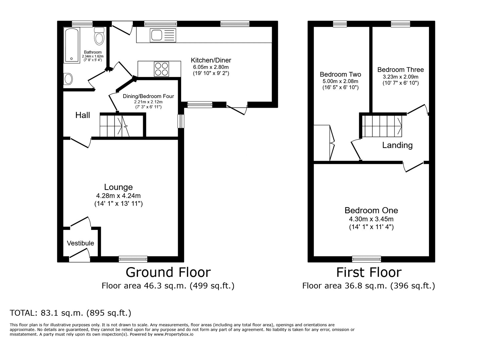 Ridyard Street, Little Hulton, Manchester, Greater Manchester M38, 3 ...