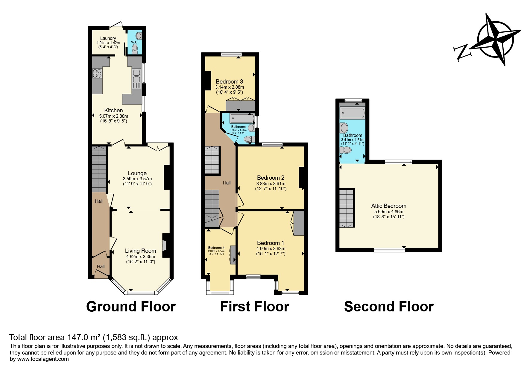 Falconer Road, Bushey WD23, 4 bedroom terraced house for sale ...