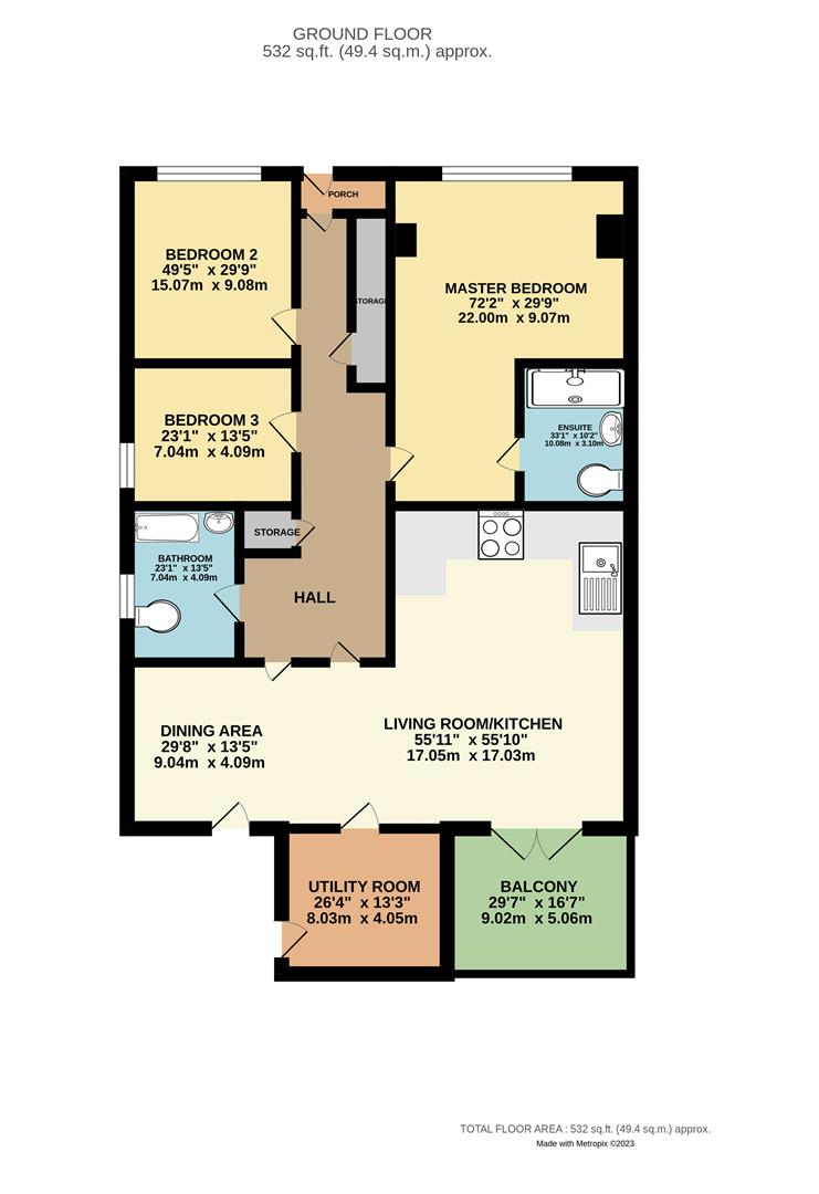 High Street, Ninfield TN33, 3 bedroom flat to rent - 64671073 ...