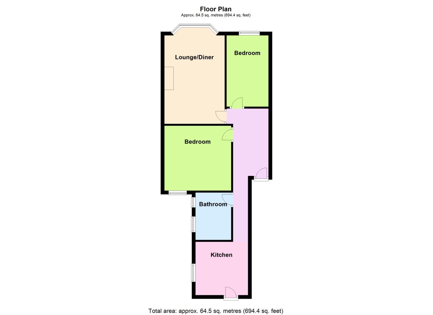 South Street, Lancing BN15, 2 bedroom flat for sale - 64445371 ...