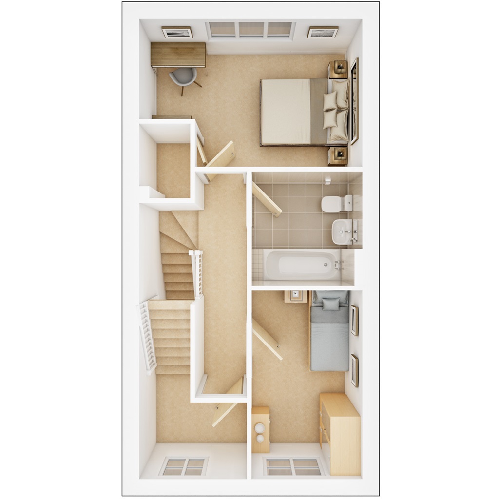"Braxton - Plot 51" at Field Maple Drive, Dereham NR20, 3 bedroom semi ...