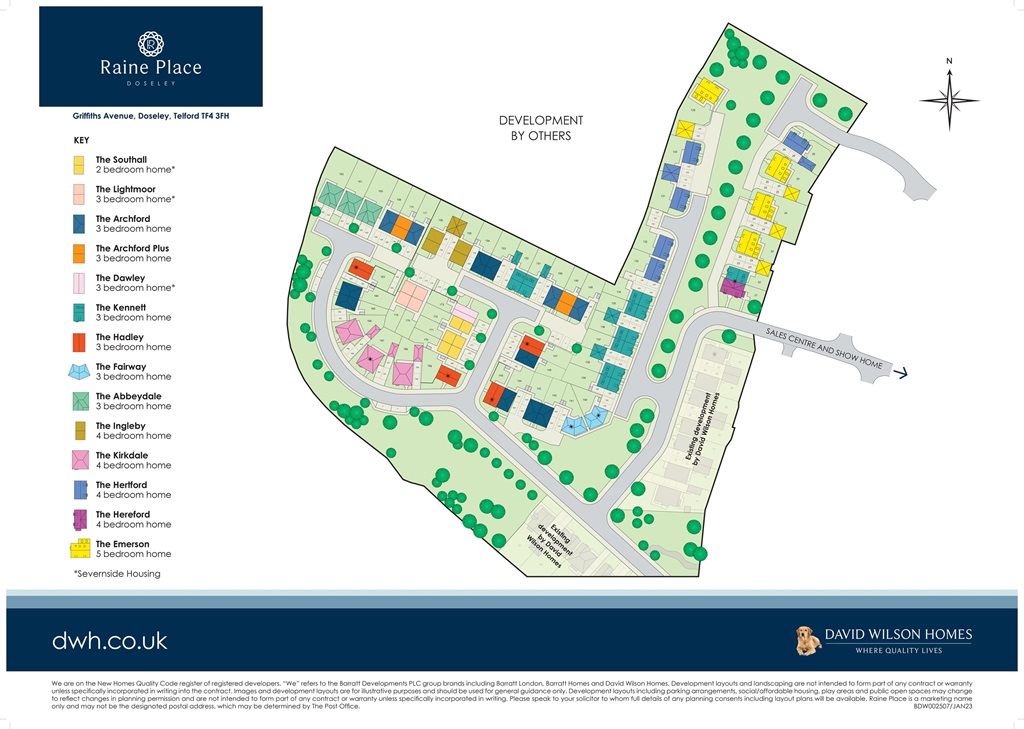 "Kennett" at Gregory Close, Doseley, Telford TF4, 3 bedroom semi ...