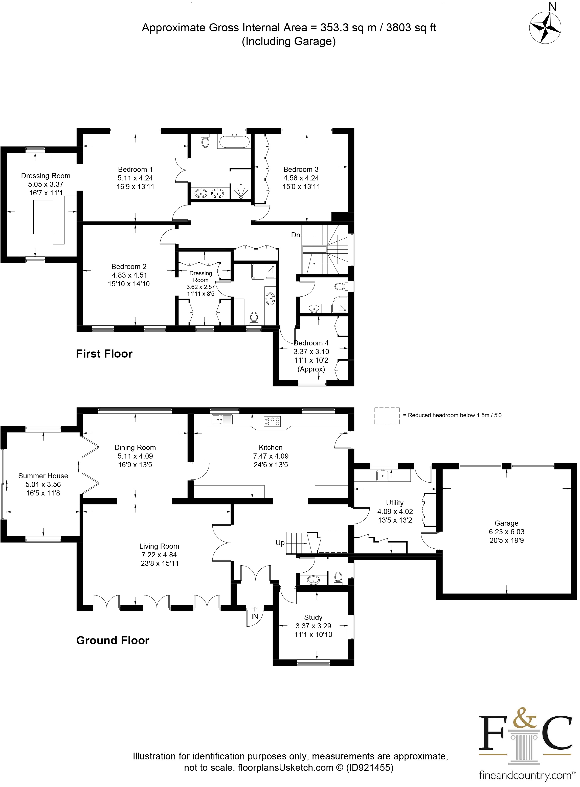 Duffield Park, Stoke Poges, Slough SL2, 4 bedroom detached house for ...