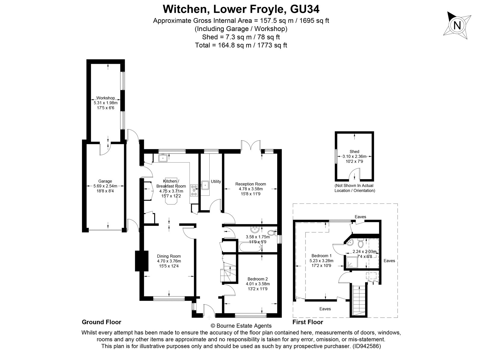 Froyle Road, Lower Froyle, Hampshire GU34, 2 bedroom bungalow for sale ...