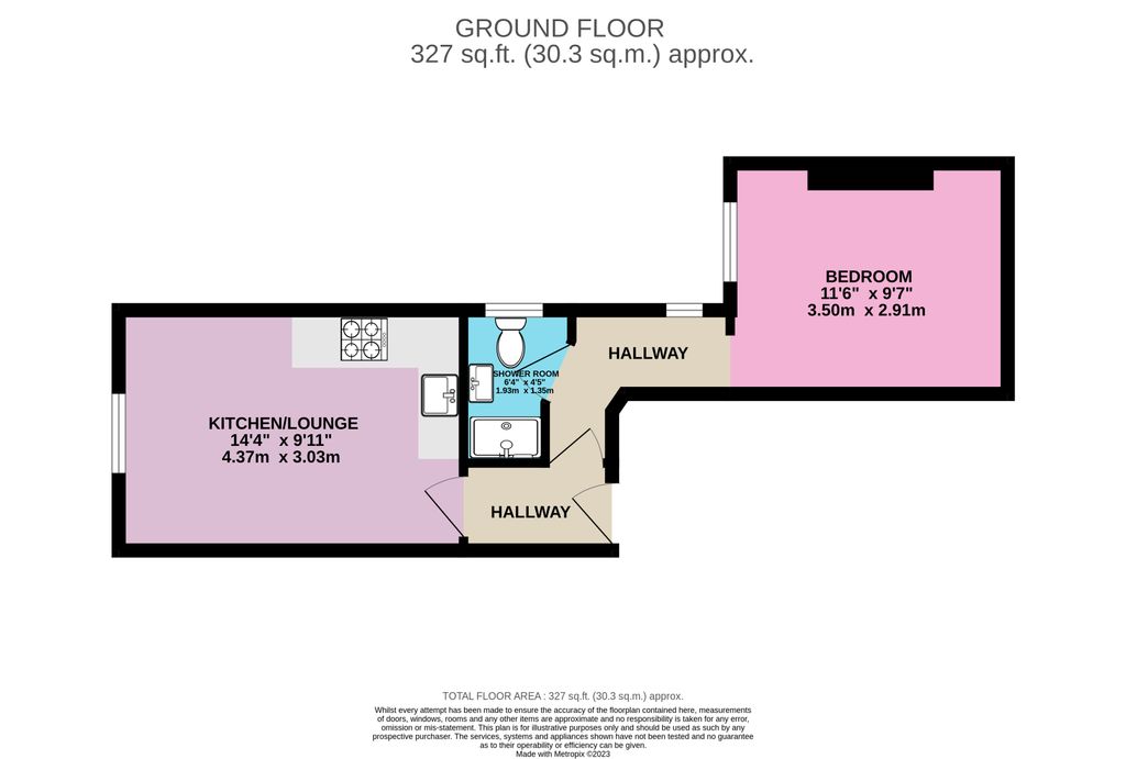 Montefiore Road, Hove BN3, 1 bedroom flat to rent - 64181306 ...
