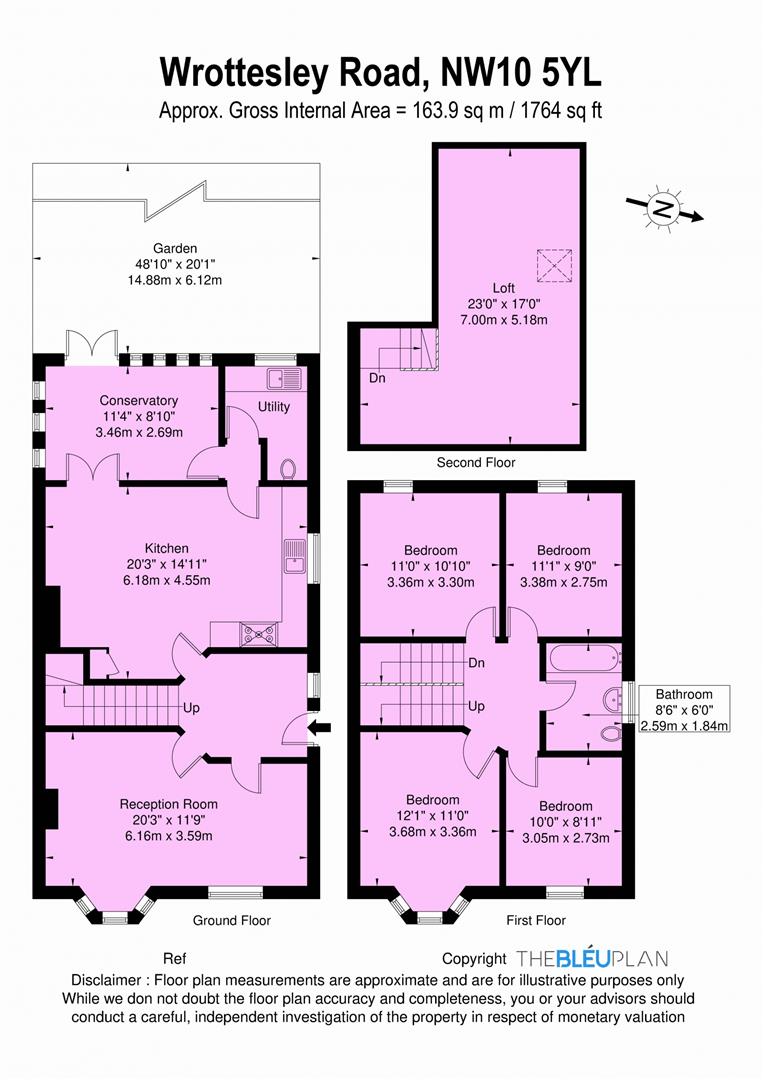 Wrottesley Road, Willesden Junction, London NW10, 4 bedroom semi ...