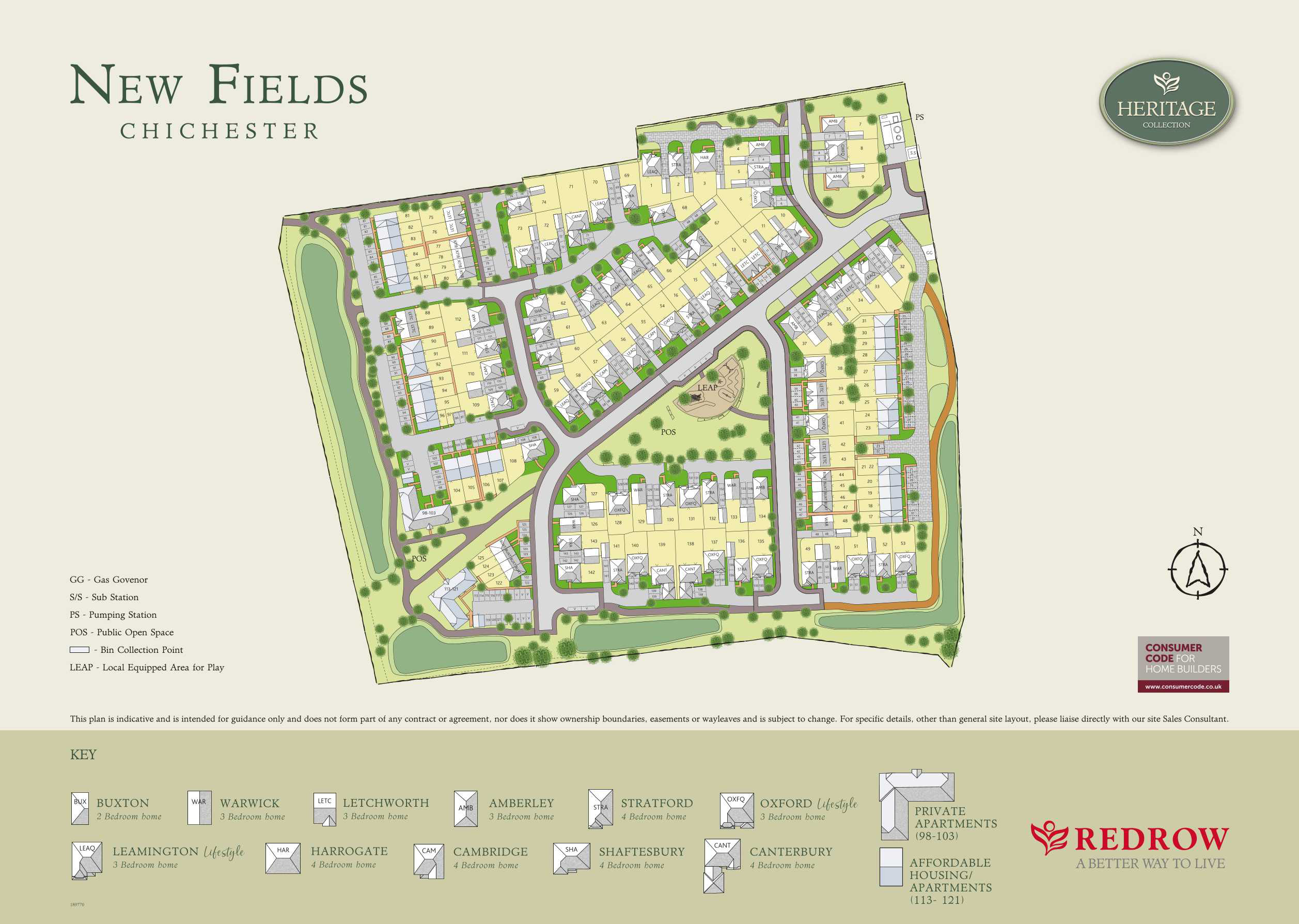 The Shaftesbury, New Fields, Oving Road, Chichester PO20, 4 bedroom ...