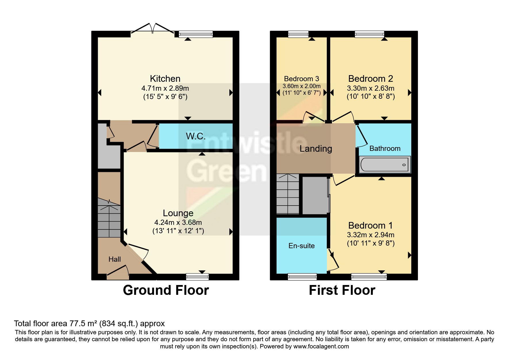 Moreton Road, Cottam, Preston, Lancashire PR4, 3 bedroom end terrace ...