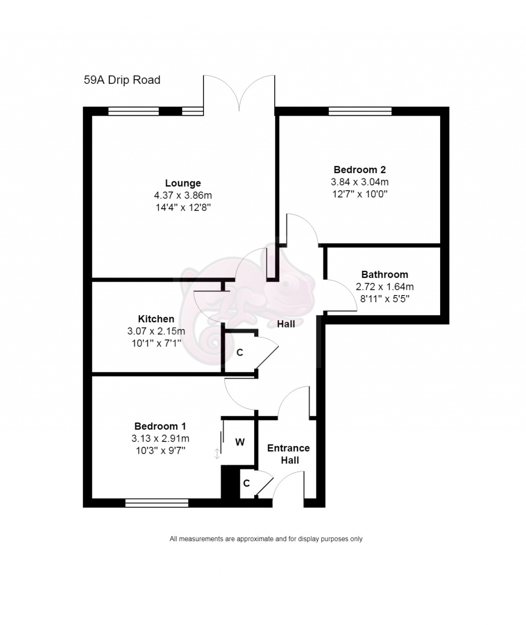 59A Drip Road, Stirling FK8, 2 bedroom flat for sale - 60541434 ...