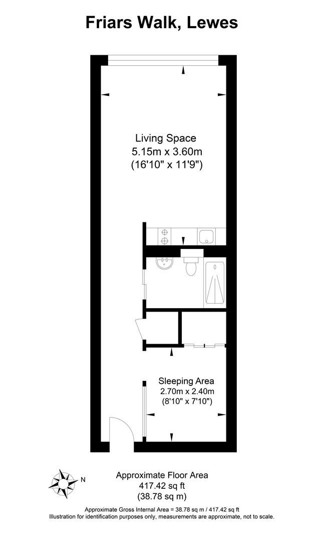 Friars Walk, Lewes BN7, studio for sale - 63875838 | PrimeLocation