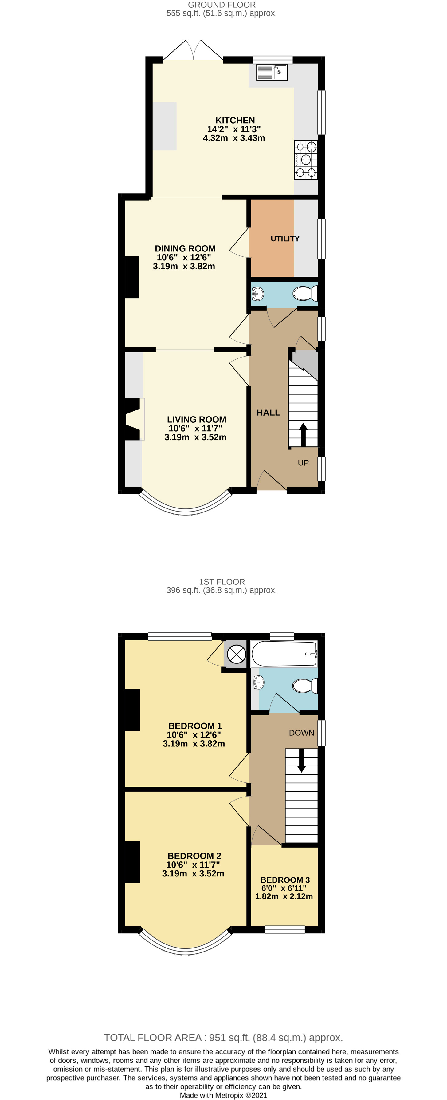 Free property report 58, Totteridge Lane, High Wycombe, HP13 7PZ - Chimnie