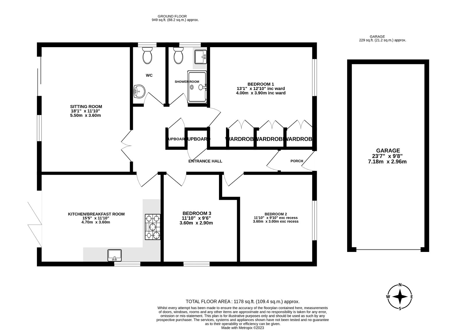 Derwent Gardens, Alresford SO24, 3 bedroom bungalow for sale - 64414268 ...