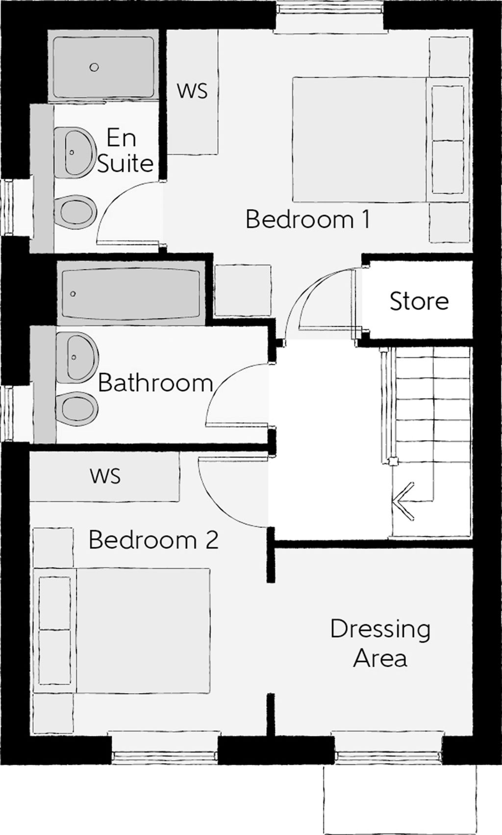 "The Lydiate" at Liverpool Road, Lydiate, Liverpool L31, 2 bedroom semi ...